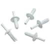 Glasliner 3/4 in. White Nylon Rivets (50-Pack) 9500XA - The Home Depot