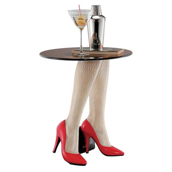 Design Toscano Fishnets and Heels 16 in. W Multicolor Polyresin ...