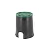 7 in. Round Irrigation Ground Valve Box and Lid Combo JD7000 - The Home ...