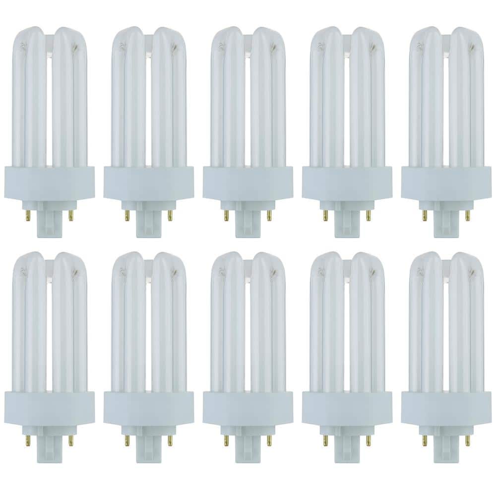 Sunlite 80-Watt Equivalent PL-T GX24q2 4-Pin Base CFL Plug In Light ...