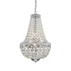 Edvivi Clarus 6-Light Chrome Glam Empire Crystal Chandelier EPJ401CH ...