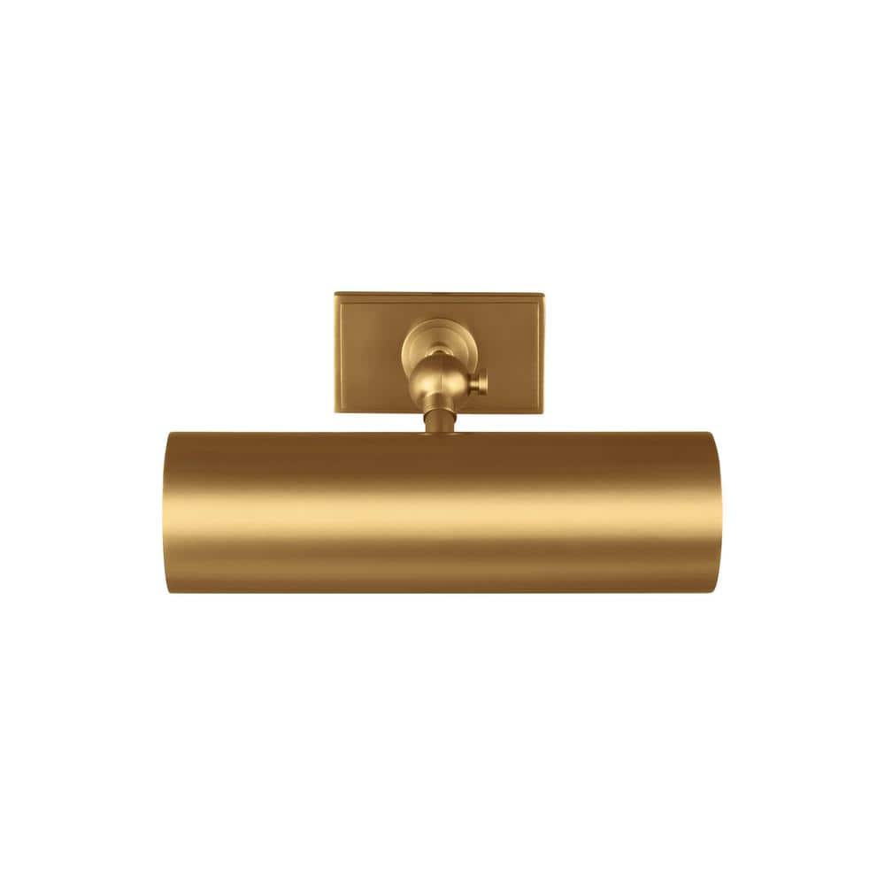 Generation Lighting Kenyon 10 in. W x 2.5 in. H 1-Light Burnished Brass ...