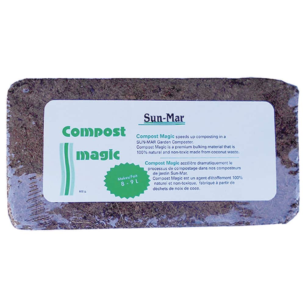 Sun-Mar 1-1/4 lb. Compost Accelerator Bricks (6-Pack) Compost Magic ...
