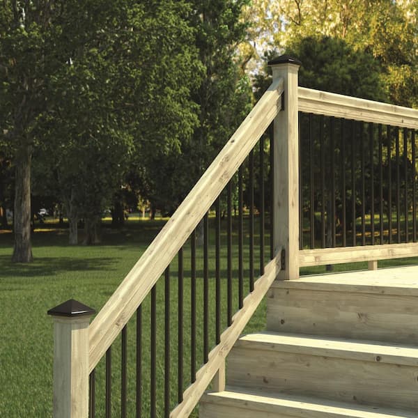 Exterior Wood Deck Handrails Decks And Railings | Outdoor Patio