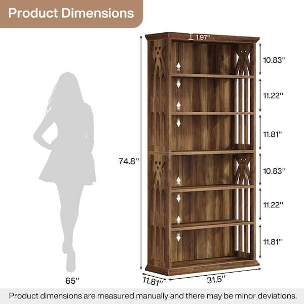 Typical Dimensions Living Room Bookshelves