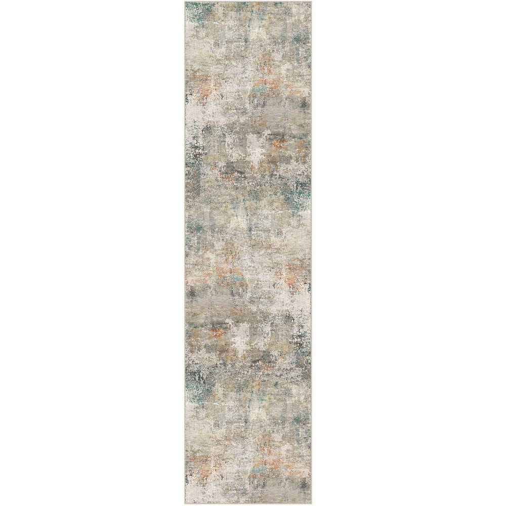 HaiiMeid Roman Holiday Multicolor 2 ft. x 8 ft. Washable Modern ...