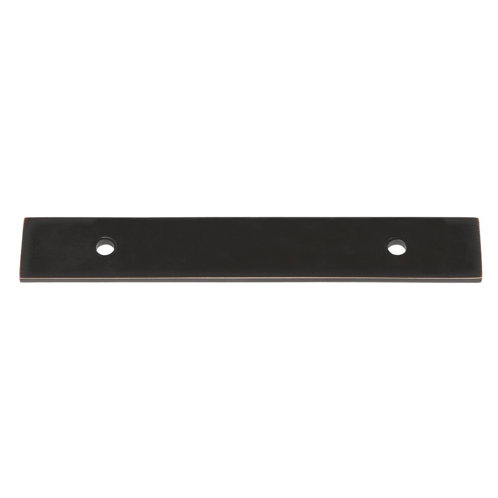 GLIDERITE 6 in. Squared Cabinet Backplate 3-3/4 in. Center to Center ...