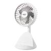 Comfort Zone 4 in. 3-Speed Personal Fan with Phone Charger CZPF401WT-EU ...