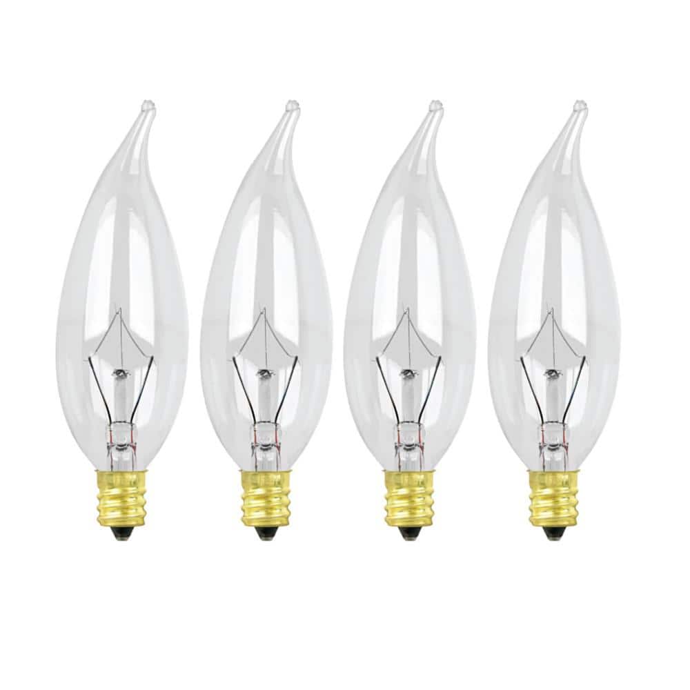 Reviews for Feit Electric 15-Watt B10 E12 Candelabra Clear Flamp Tip ...