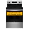 Whirlpool 30 in. 4 Burner Element Freestanding Electric Range in ...