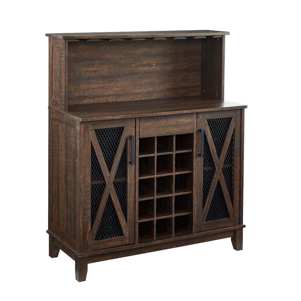 Home Source Industries Home Source Jill Zarin Mahogany Bar Coffee ...