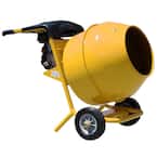 Kushlan 3.5 cu. ft. 1/2 HP 120-Volt Motor Direct Drive Low Profile Cement Mixer KPRO-350DD - The ...