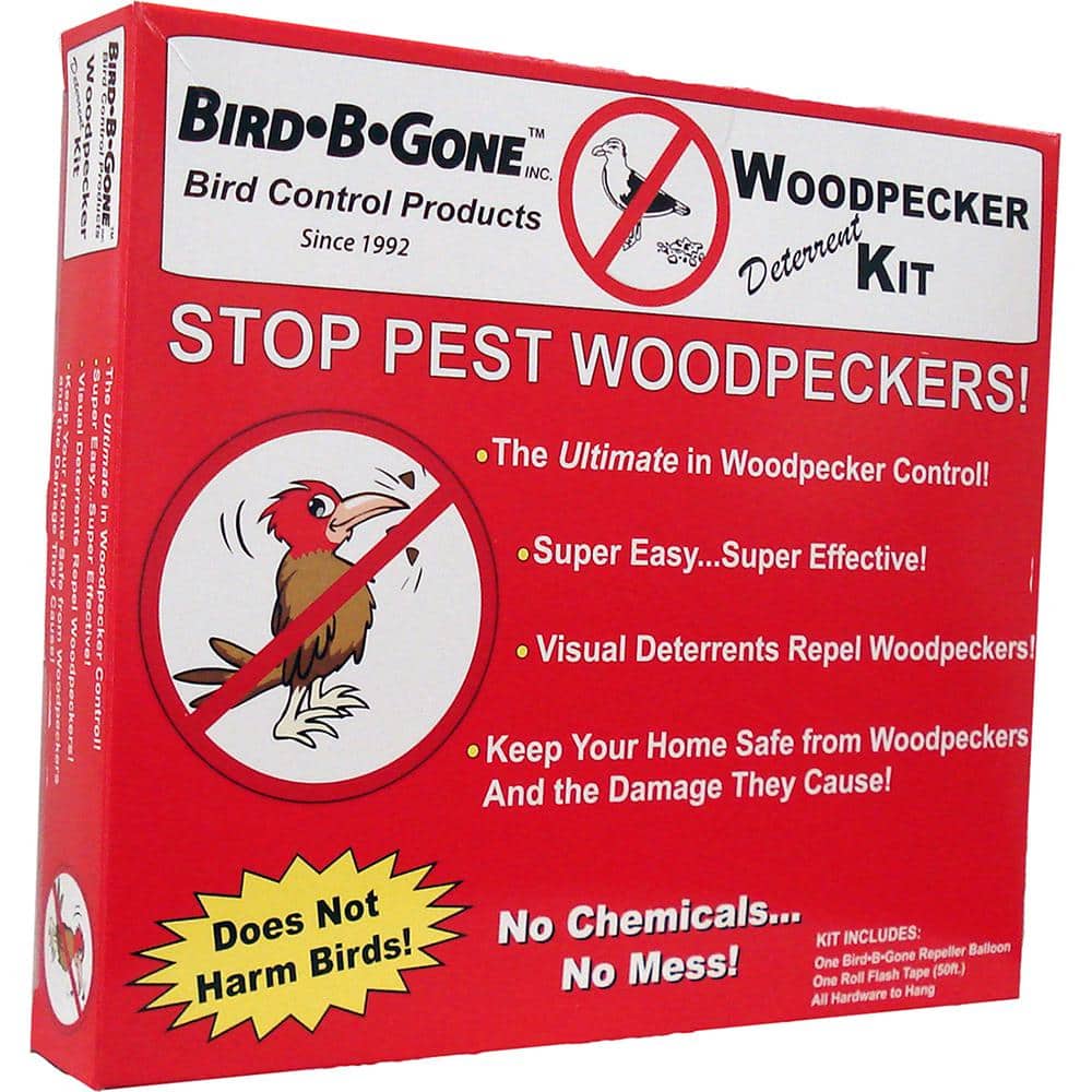 Bird B Gone Woodpecker Kit MMWPKR-KIT - The Home Depot