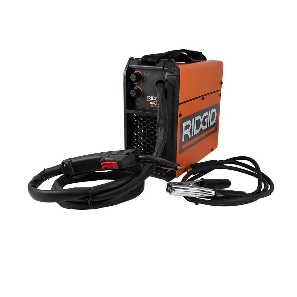 RIDGID 90 Amp, 120-Volt, Flux Core, Electric Powered Feed Welder (No ...
