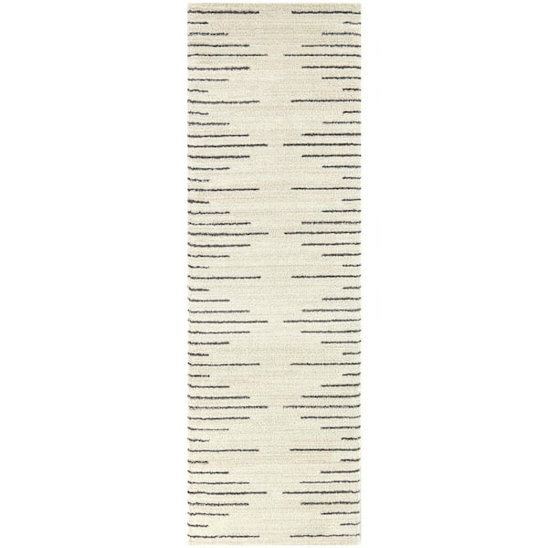 BALTA Chatham Cream 2 ft. x 7 ft. Stripe Runner Rug 3121978 - The Home ...