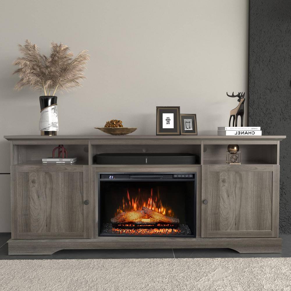 Prismaster ...keeps your home stylish 72 in. Fireplace TV Stand ...