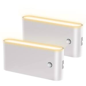 YANSUN Motion Sensor Night Light Plug-In, 2-Pack, 5000K Daylight White ...