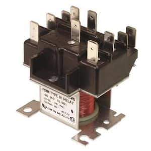 Packard 1 Pole 40 Amp 24 VAC Contactor C140A - The Home Depot