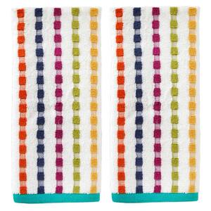 SKL Home Colorblock Stripes 2 Pc Hand Towel X2287600835203 - The Home Depot