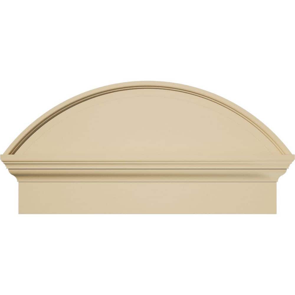 Ekena Millwork 26-in. W x 13-3/8-in. H x 2-3/4-in. P Segment Arch ...