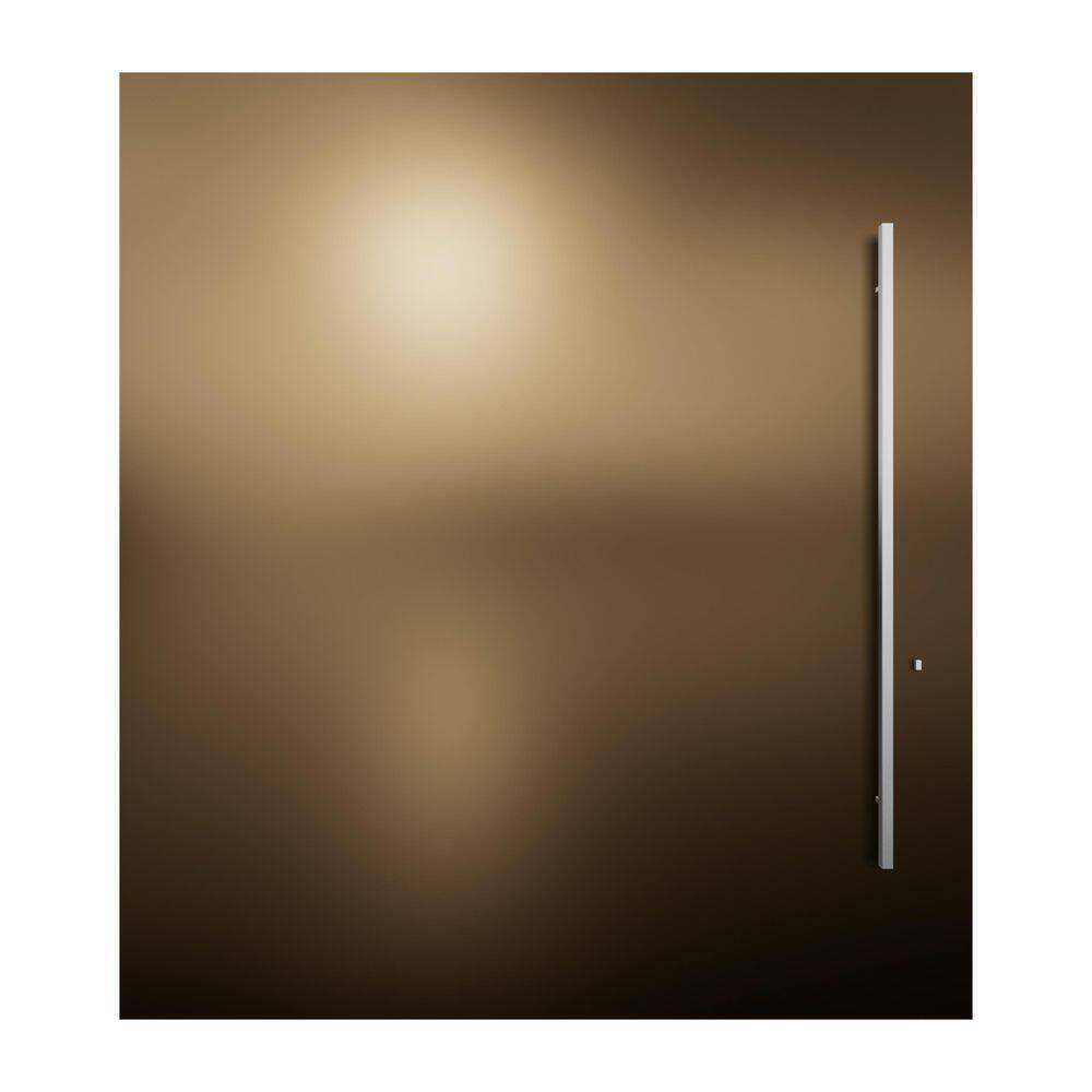 PANDA WINDOWS & DOORS Bordeaux 72 in. x 80 in. Left Hand Inswing Bronze ...