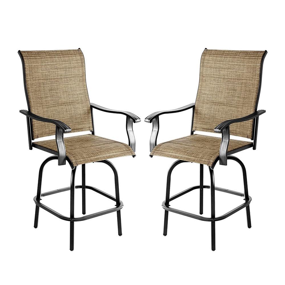 Willit Stackable Metal Outdoor Bar Stool (2-Pack) YJ-BFBS512S - The ...