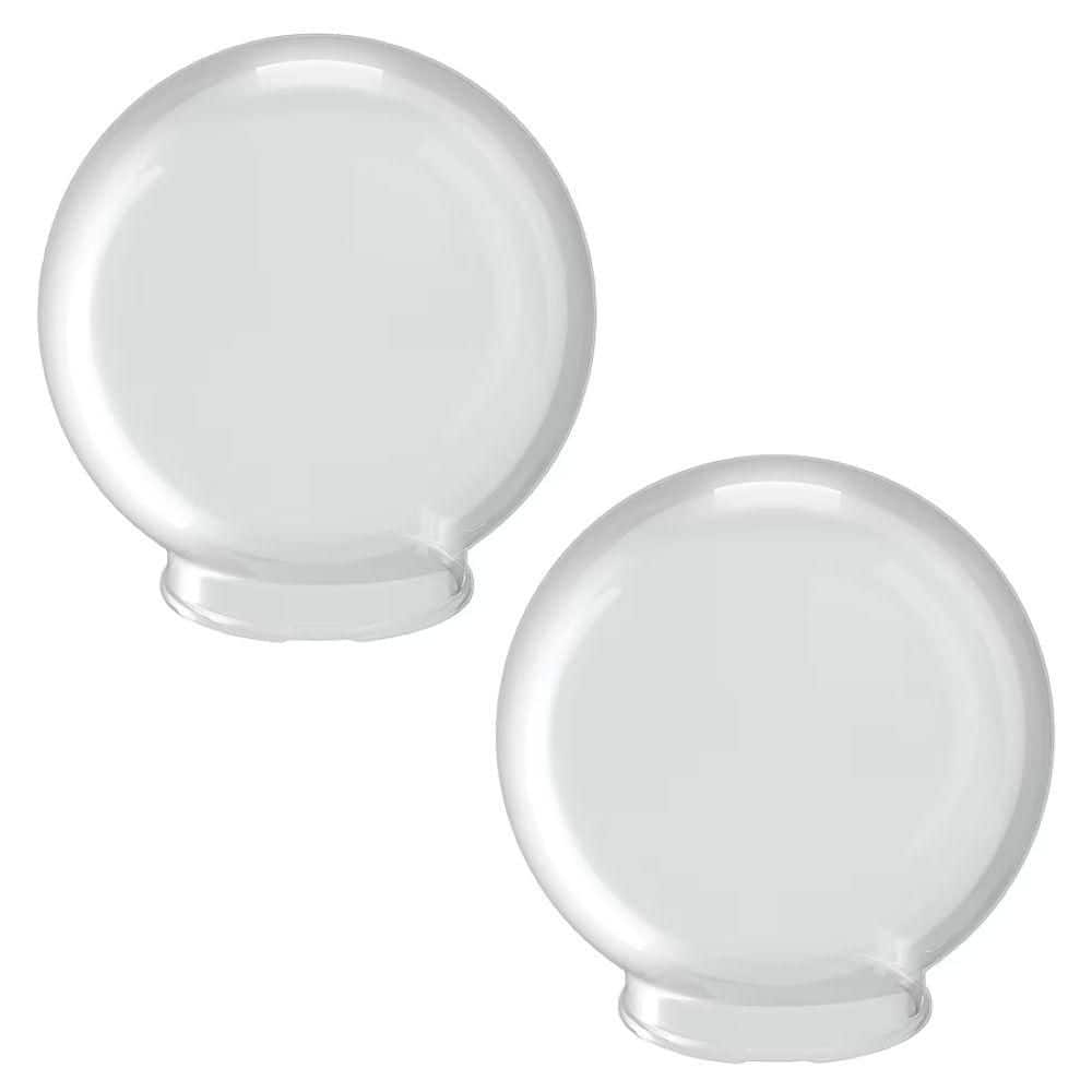 SOLUS 10 in. Smooth Acrylic White Globe with 3.94 in. Twist Lock Neck ...