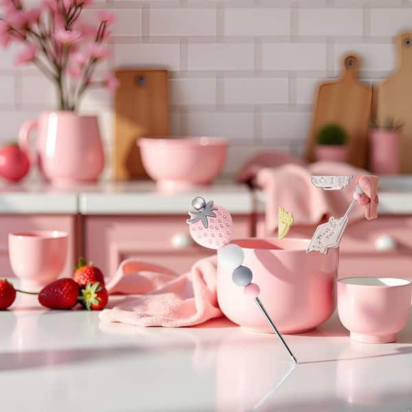 Professional Pastry Scriber Needle, Pink Stainless Steel Sugar Stir ...