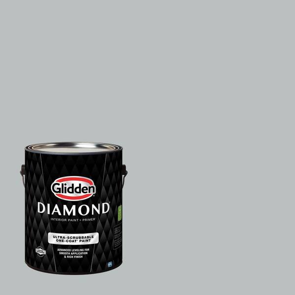 Glidden Diamond 1 gal. PPG1039-2 Maiden Mist Ultra-Flat Interior Paint ...