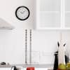 Equity by La Crosse 10 in. Black Basics Quartz Wall Clock 25203 - The ...