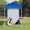 EAGLE PEAK 5 ft. x 5 ft. Pop Up Canopy with 1 Removable Sunwall E25SW1 ...
