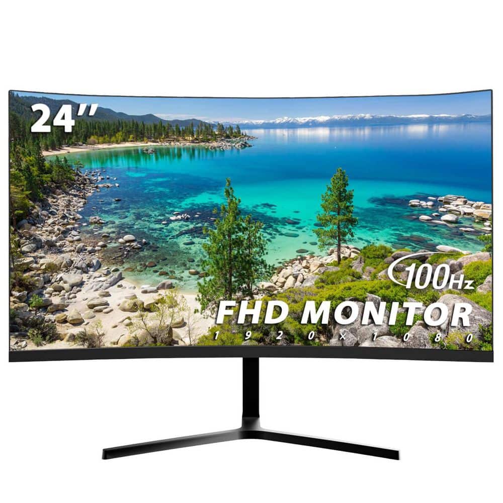 Vrbgify 32 in. Curved 4K UHD VA Gaming Monitor, 1500R, 160Hz, AMD ...