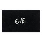 Better Trends Glow Coir 18 in. x 30 in. 100% Coir Glowing Cursive ...