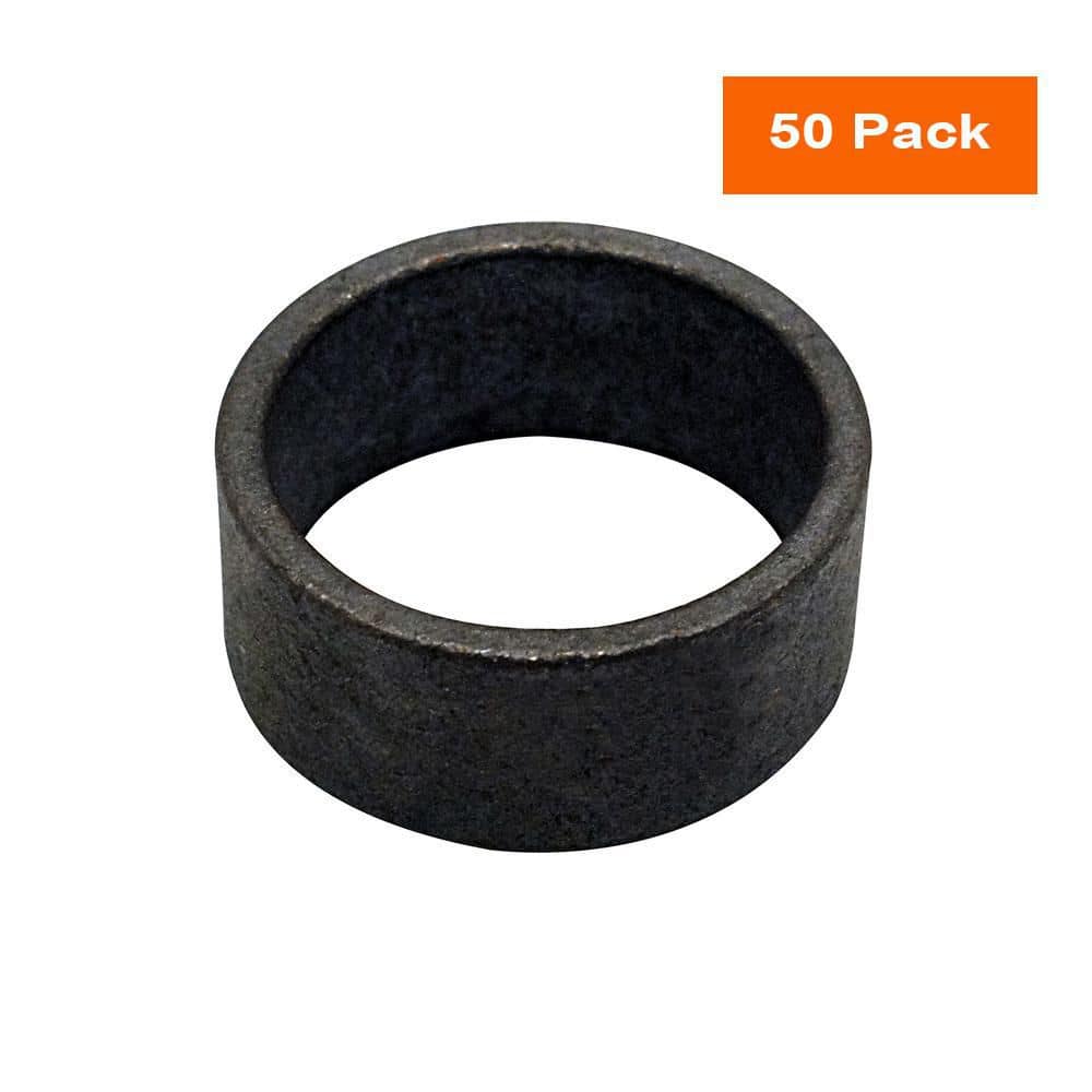 Apollo 1/2 in. Copper Crimp Ring (50-Pack) APXCR1250PK - The Home Depot