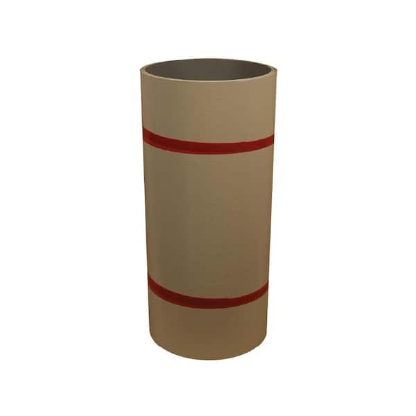 Amerimax Home Products 24 in. x 50 ft. Savannah Wicker PVC Textured ...