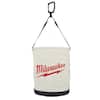 Milwaukee 12 in. Canvas Utility Bucket Tool Bag 48-22-8271 - The Home Depot