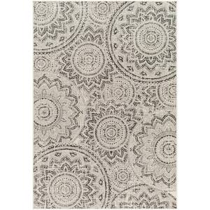 Livabliss Ravello Blue Paisley 8 ft. x 10 ft. Indoor/Outdoor Area Rug ...