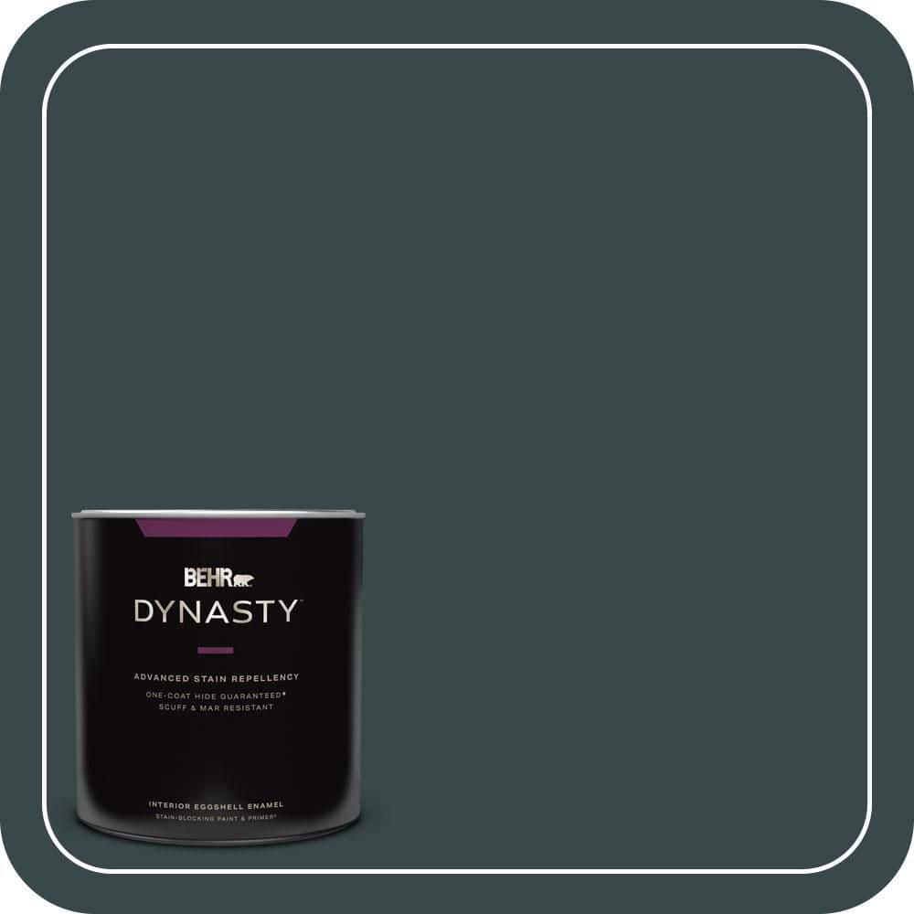 BEHR DYNASTY 1 qt. #T14-16 Arboretum Eggshell Enamel Interior Stain ...