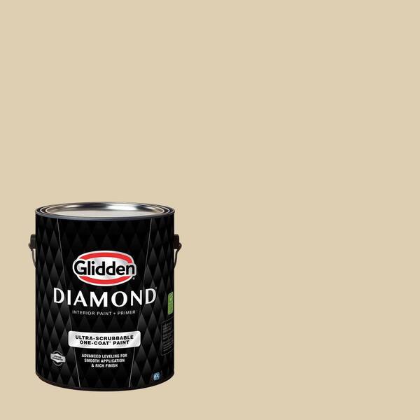 Glidden Diamond 1 gal. PPG1098-3 Sand Fossil Ultra-Flat Interior Paint ...