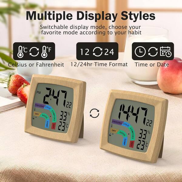 Digital Battery Wall Clock HARI CREATION Wall Clock Battery Operated