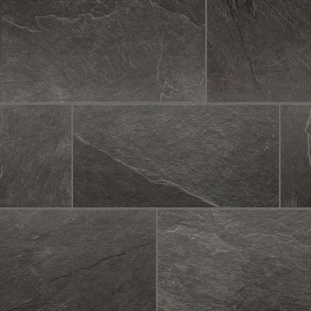 Florida Tile Home Collection Sediment Slate 15 in. x 30 in. Matte ...