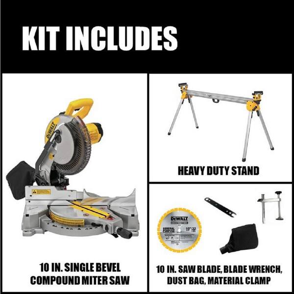 Dewalt 10 inch sliding miter saw home depot store