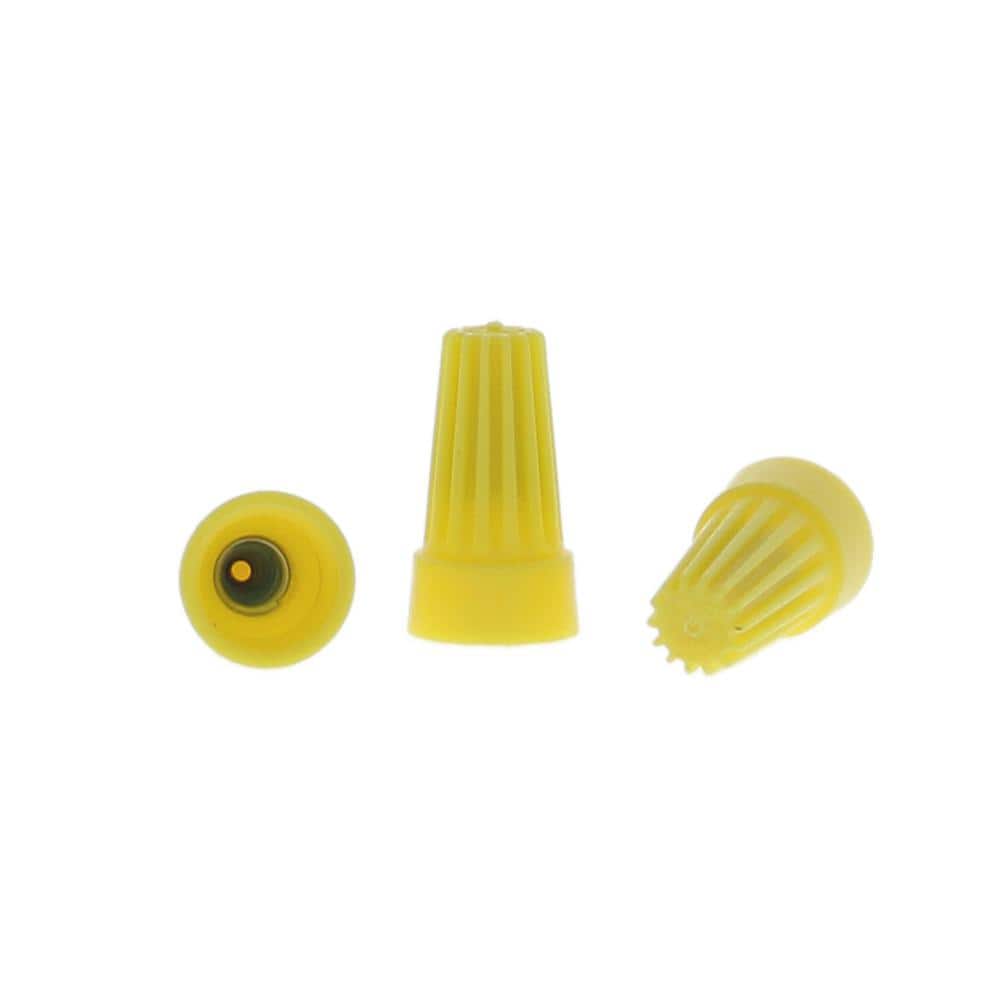 Commercial Electric Standard Wire Connectors, Yellow (30-Pack) 778123 ...