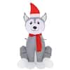 Home Accents Holiday Airblown Husky -SM (HD) 116763 - The Home Depot