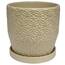 Trendspot 12 in. Dia Multi-Color Bella Ceramic Planter CR11183S-120B ...