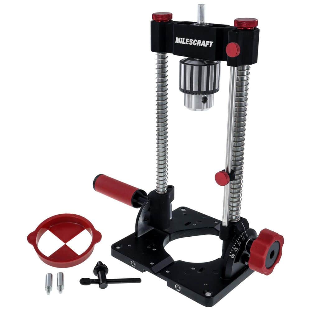 Milescraft DrillMatePRO-Heavy-Duty Portable Drill Press, ½ in. Keyed ...