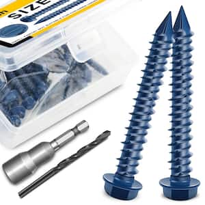 MarySino 1/4 in. x 1-3/4 in. Assorted Sizes Hex and Phillips Head ...