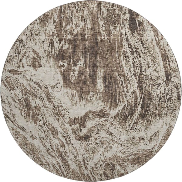 Addison Rugs Mayfield Premium Machine Washable Abstract AMF971 Brown 8 ...