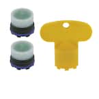 NEOPERL 1.5 GPM Tom Thumb Size M16.5 in. x 1 in. PCA Cache Water-Saving ...