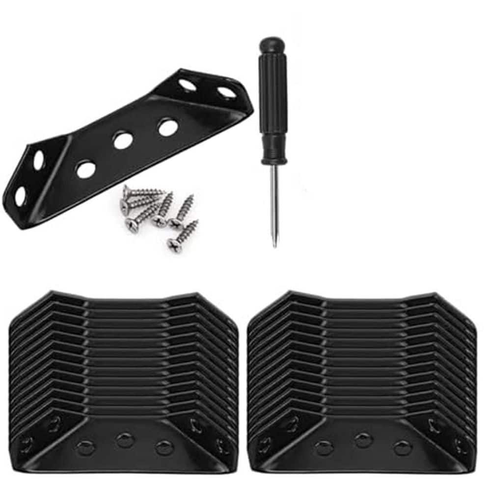 KIWDZFU Corner Connector Triangle Brace Universal Stainless Steel ...